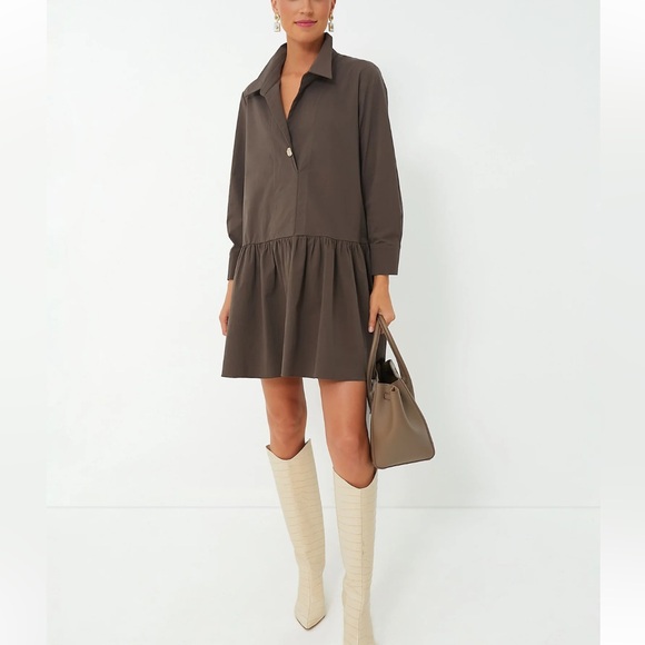 Tuckernuck | Dresses | New Tuckernuck Pomander Place Cocoa Brown Cleia ...